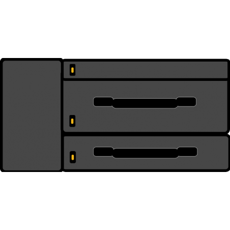 100mm/150mm Drawer With Top Slide
