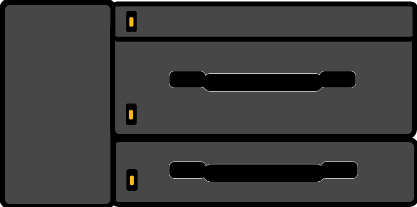 100mm/150mm Drawer With Top Slide