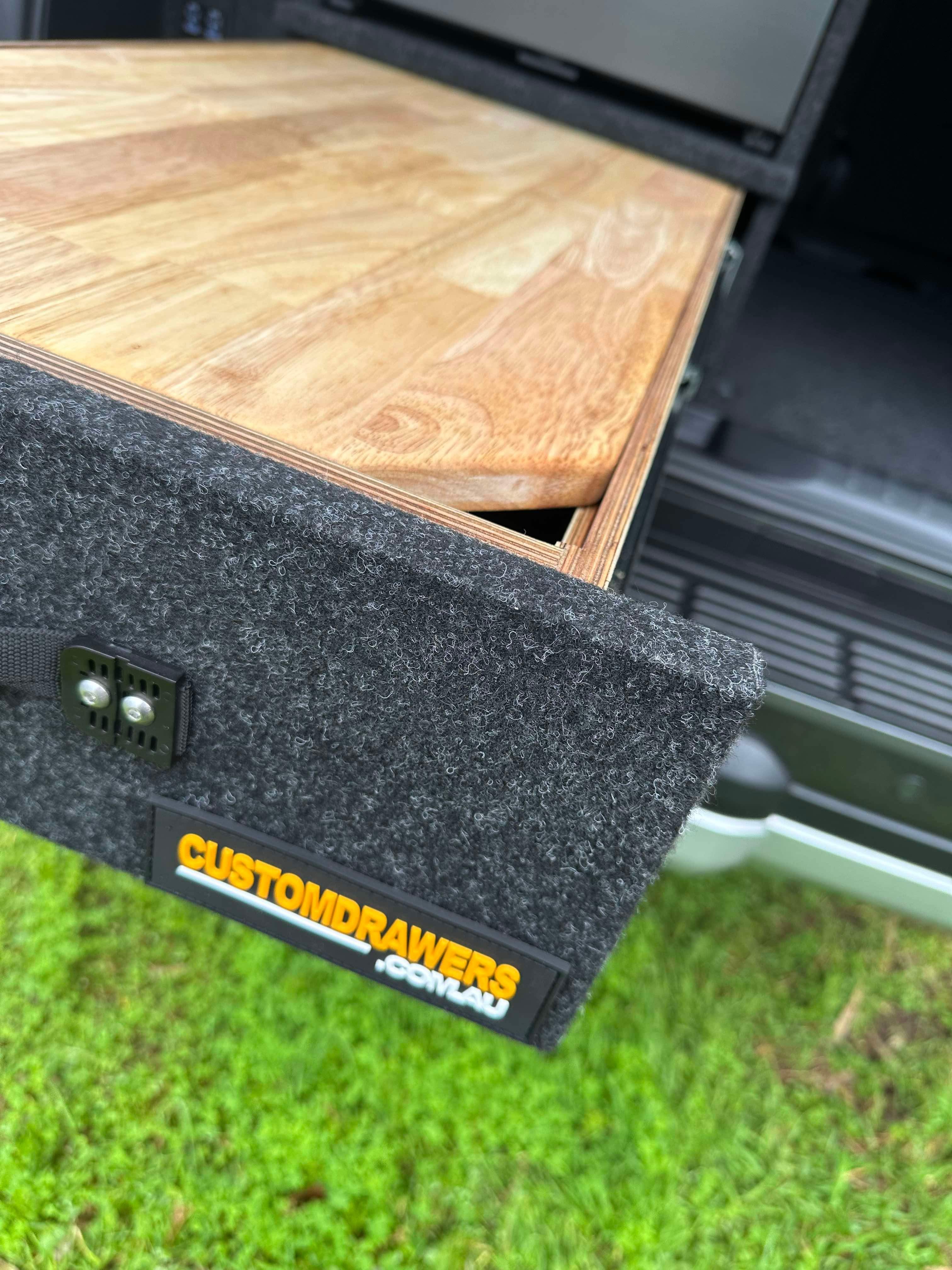 Drop In Table Top built into Drawer System